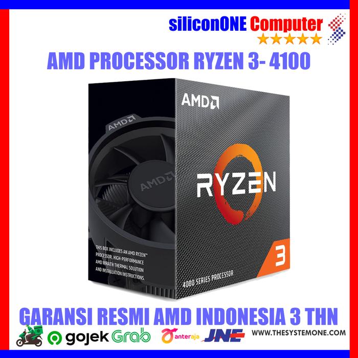 Jual AMD Processor RYZEN 3 - 4100 BOX 4Core 8Thread 65W Ryzen3 - Kota ...