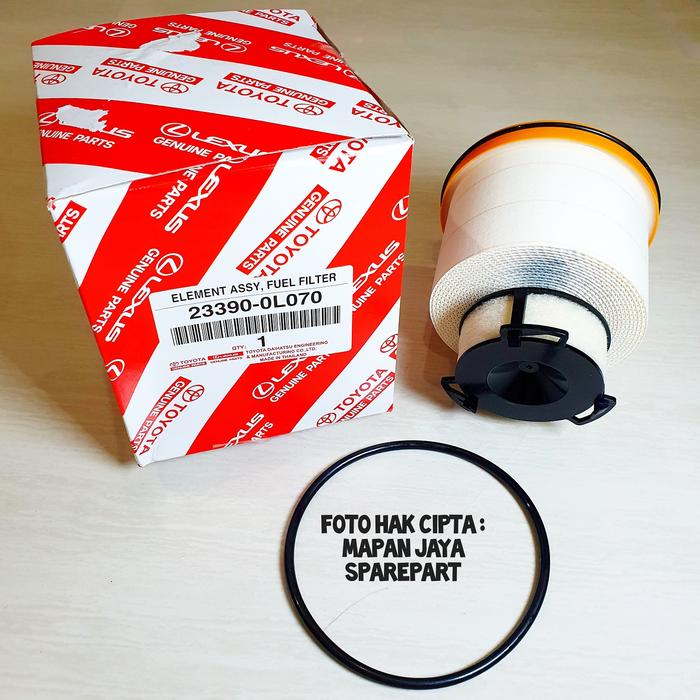 Jual FILTER SARINGAN SOLAR INNOVA REBORN FORTUNER VRZ DIESEL ORIGINAL ...