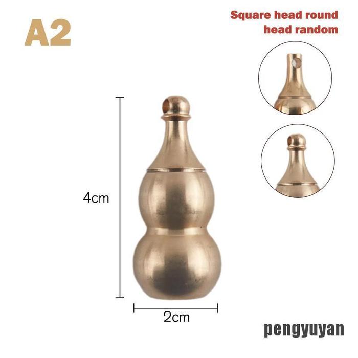 Jual Liontin Tabung Labu Kuningan Super Tebal Import Size Besar Di ...