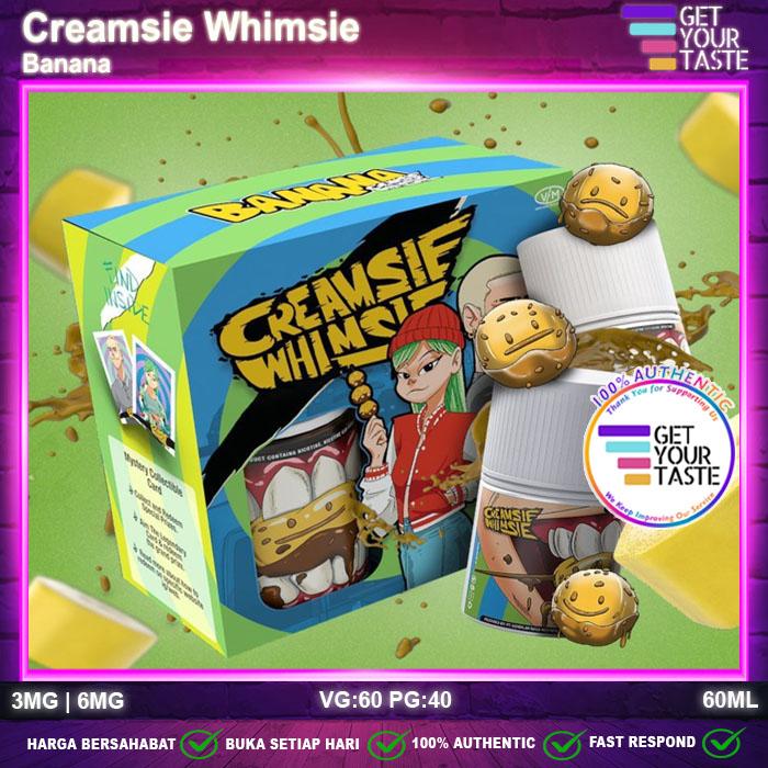Jual Liquid Creamsie Whimsie Banana 60ml by Vem Juice x Ivan Ibrahim ...