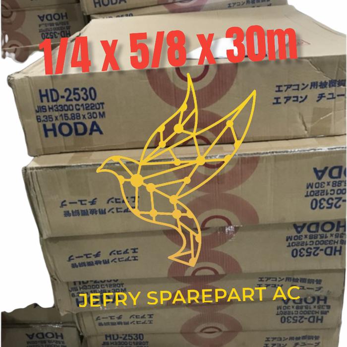 Jual PIPA AC HODA 1/4 X 5/8 X 30M 2530 PIPA REFRIGERANT 2,5PK - Jakarta Pusat - Jefry sparepart ...