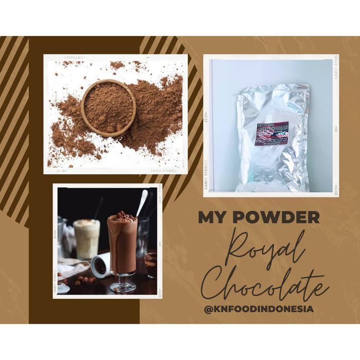 Jual Powder Royal chocolate - Dark Chocolate Powder 1 Kg - Nyoklat 1000 ...