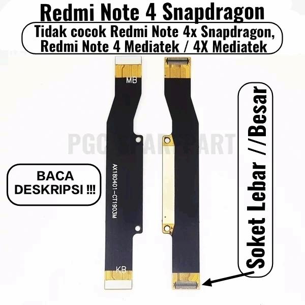 Jual Flexibel Konektor Board ke Charger Cas Redmi Note 4 Snapdragon Big ...