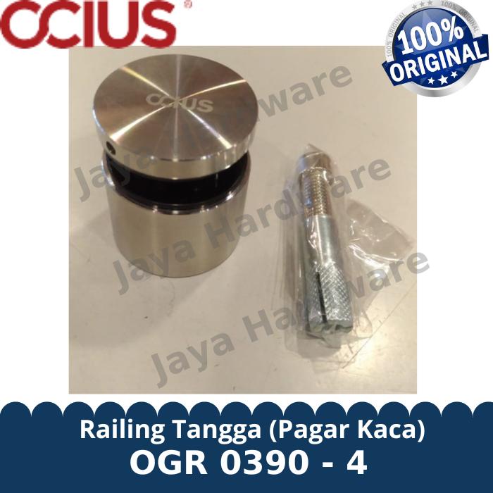 Jual Glass holder/Pen Iklan Railing Kaca Ocius - Pin Railing Tangga ...