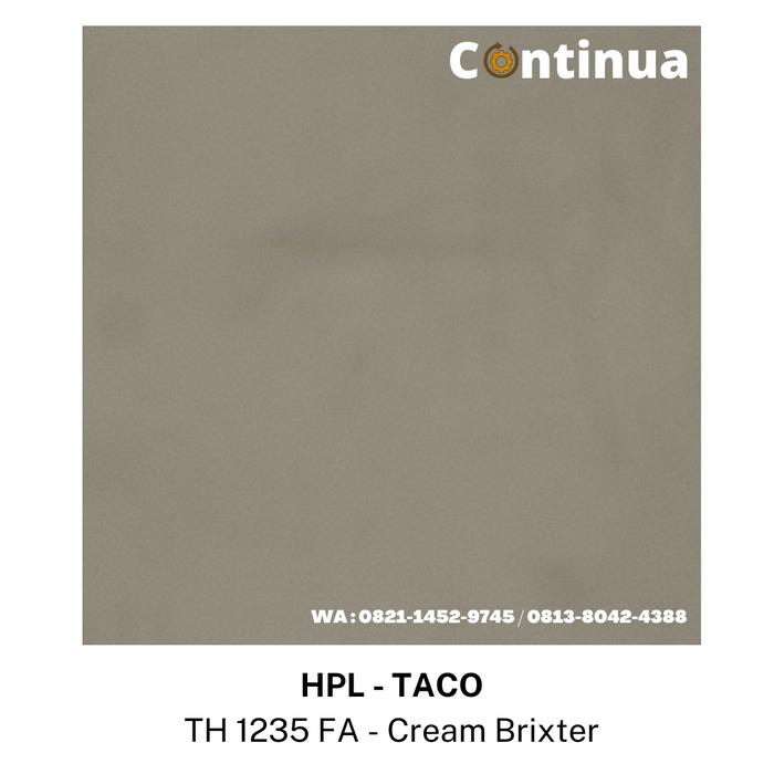 Jual HPL TACO TH 1235 FA CREAM BRIXTER - Jakarta Timur - TOKO CONTINUA ...