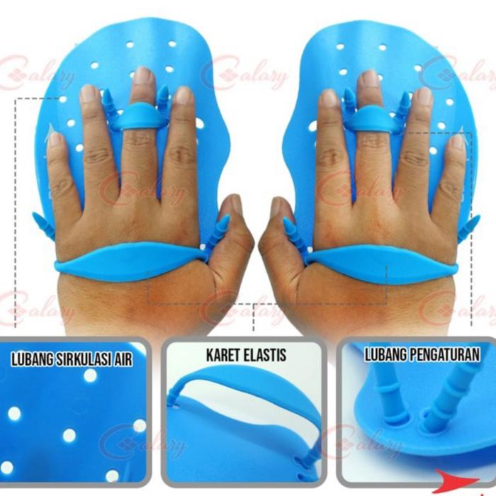 Jual Paddle Finger Renang Bagian Tangan Bisa Untuk Anak,dewasa Di ...