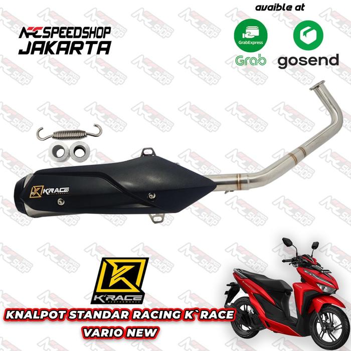 Jual Knalpot KRACE Standar Racing Honda Vario New K-RACE VARIO 150 ...