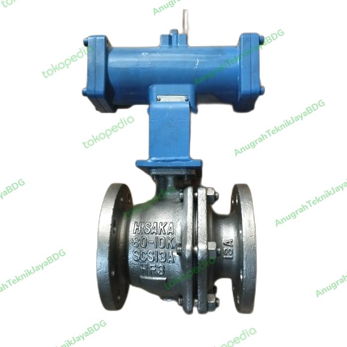 Jual HISAKA BALL VALVE 3" INCH 10K-80 SCS13A HF3 + ACTUATOR HISAKA AD086 - Kab. Bandung ...