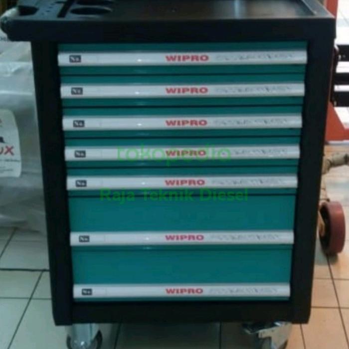 Jual Kotak Lemari Tool Box Cabinet Trolley 7 Drawer WIPRO TCT07D TCT-07D - Jakarta Barat - Raja ...