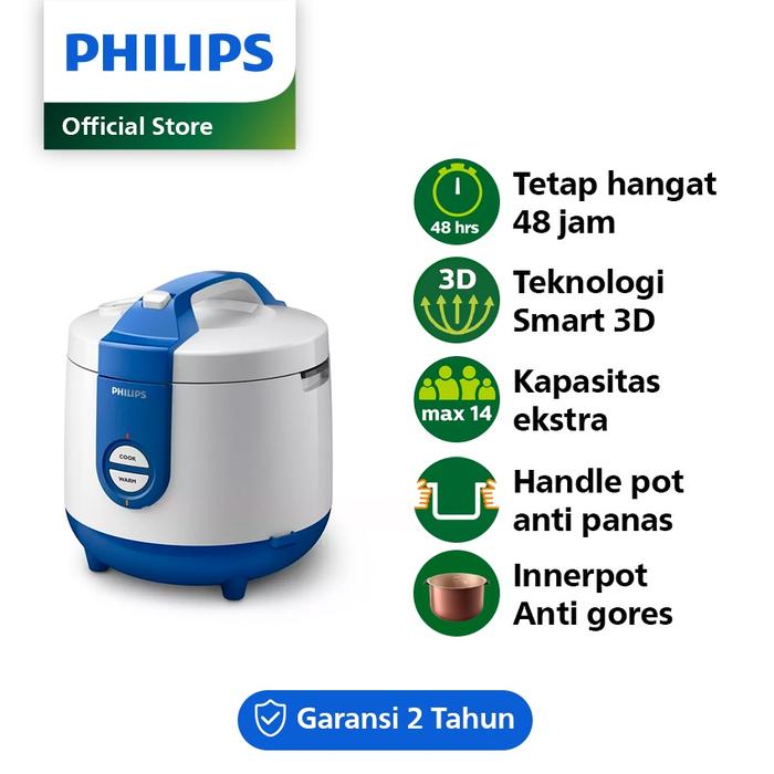 Jual Philips Daily Collection Rice Cooker HD3119/30 HD 3119/30 ...