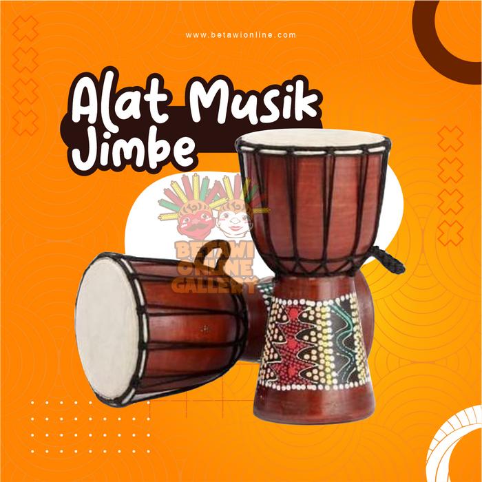 Jual Jimbe / Alat Musik Jimbe / Alat Musik Tradisional / Jimbe uk. 15 ...
