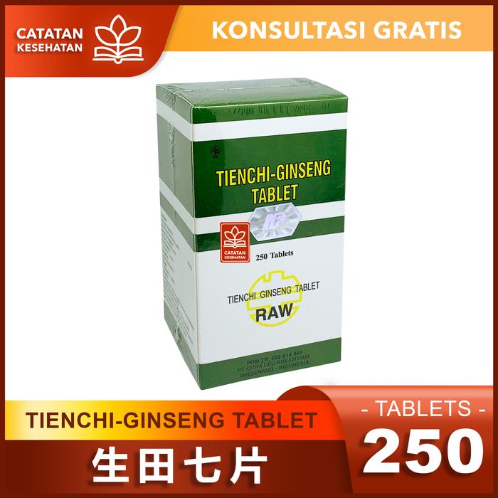 Jual Raw Tienchi Ginseng Tablet / 生田七片 / Supplement - Kota Surabaya ...