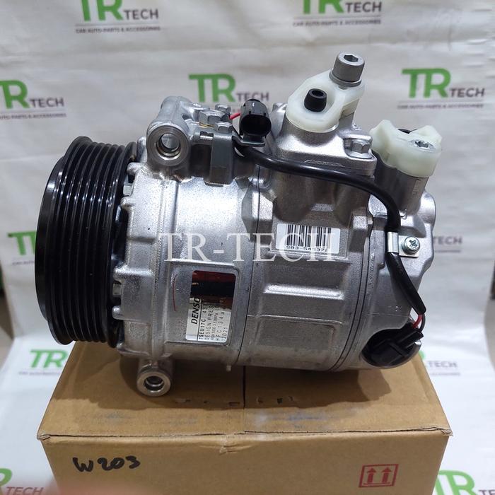 Jual compressor compresor kompresor mercy denso w203 w204 C240 c200 6pk ...