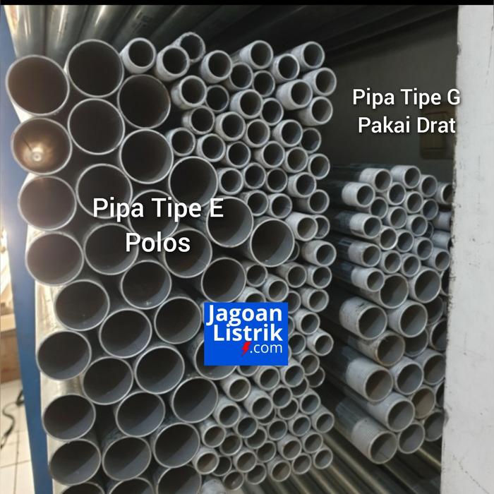 Jual Pipa Conduit E51 Panasonic Steel Pipe Besi E-51 2" 2 inch - Kota ...