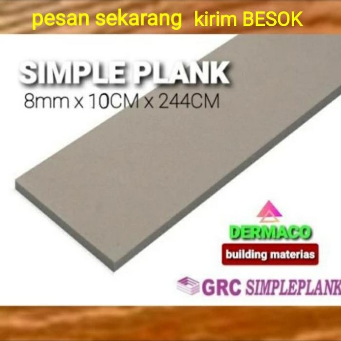 Jual GRC SIMPLE PLANK 10 CM / LISPLANG GRC 10 CM x 244 CM / LISPLANG 10 ...