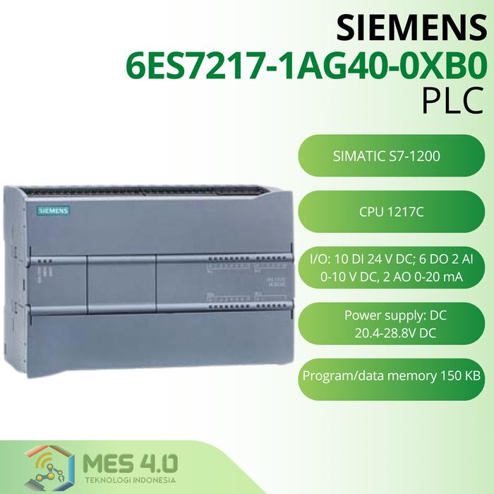 Jual SIEMENS SIMATIC S7-1200 CPU 1217C compact 6ES7217-1AG40-0XB0 ...