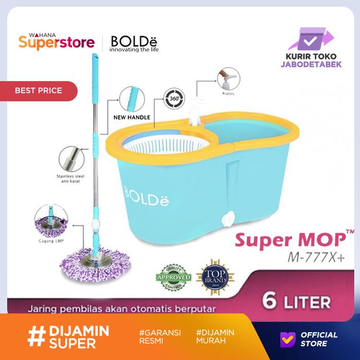 Jual Bolde Super MOP M-777X+ Blue - Jakarta Utara - wahanasuperstore ...