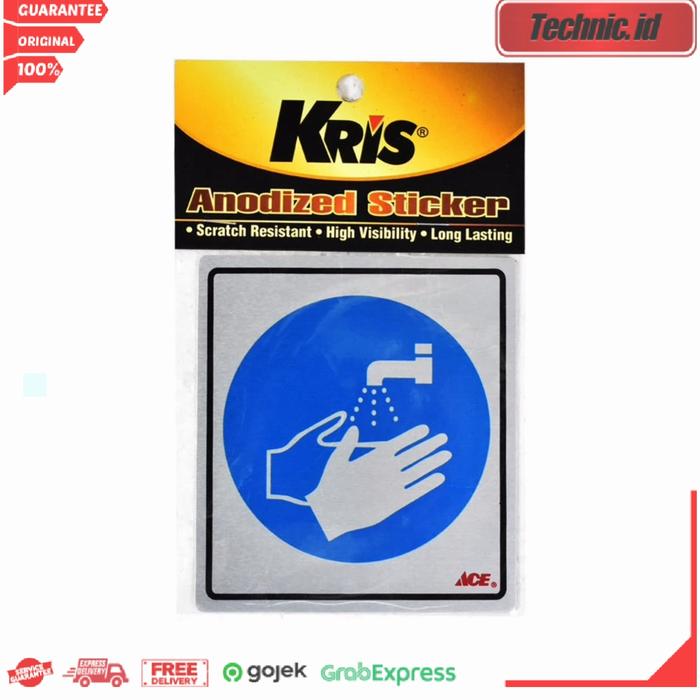 Jual Kris Stiker Anodized Cuci Tangan Sticker Informasi - Kota Bandung ...