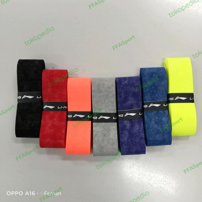 Jual Grip Raket Hand Grip Raket Badminton Bulutangkis Lining Karet ...