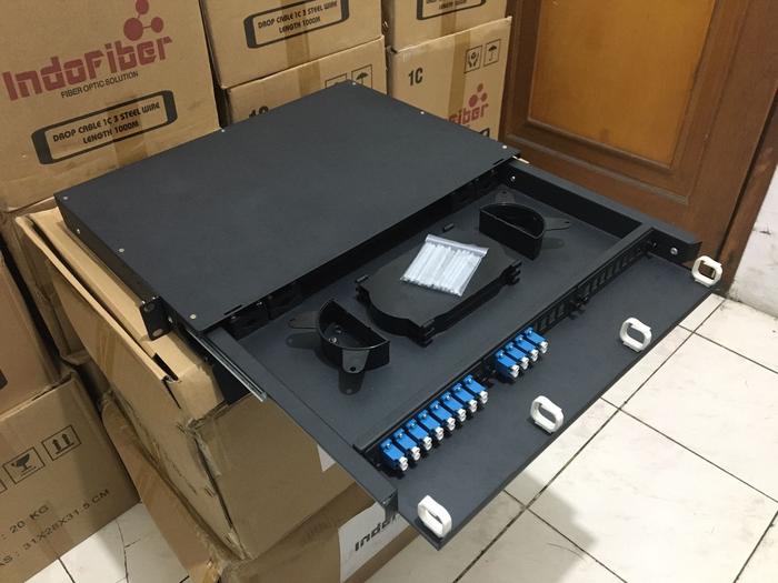 Jual OTB Rack 24 port LC singlemode / ODF rack 24 port LC - Jakarta ...