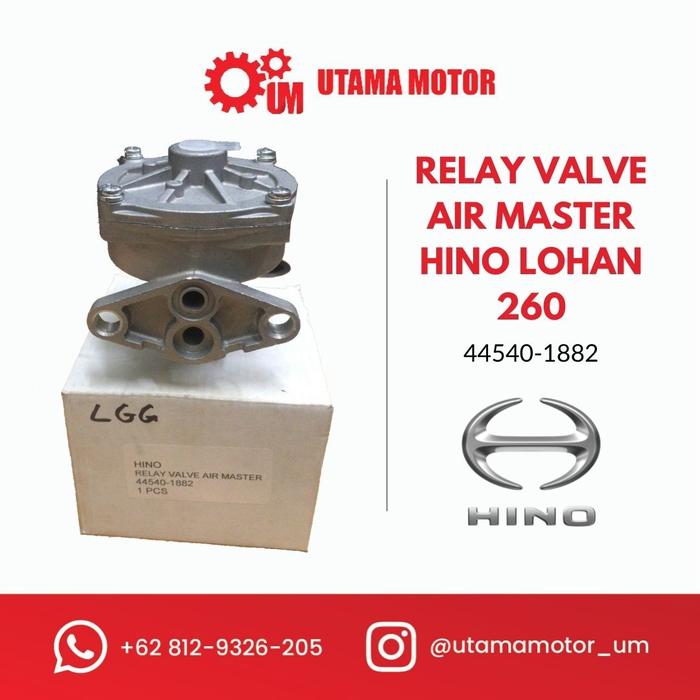 Jual RELAY VALVE AIR MASTER HINO LOHAN 260 | 44540-1882 - Jakarta Barat ...