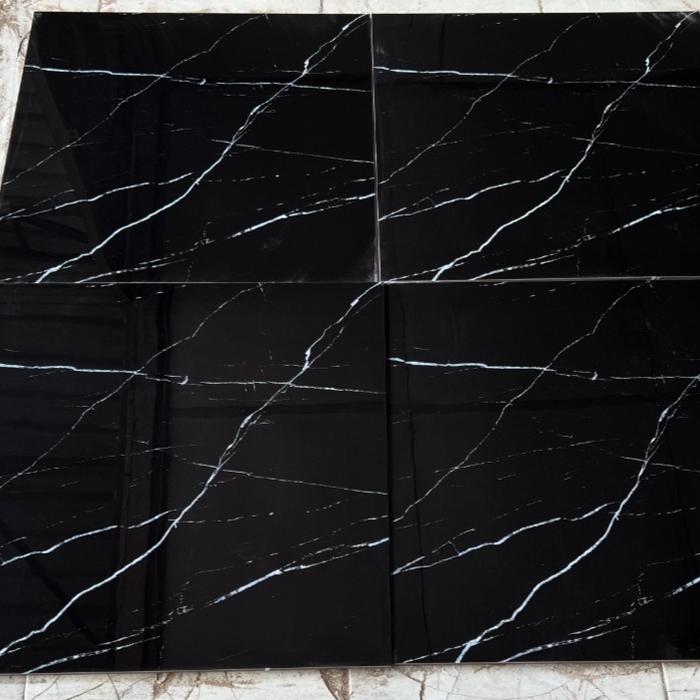 Jual Granit Hitam Serat Putih Marmer Glossy 60x60 KW1 - Kota Tangerang ...