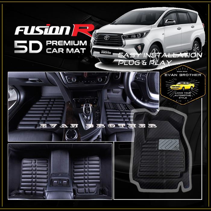 Jual Karpet Mobil 5D Innova Reborn 2016-2020 Car Carpet Carbon FUSION R ...