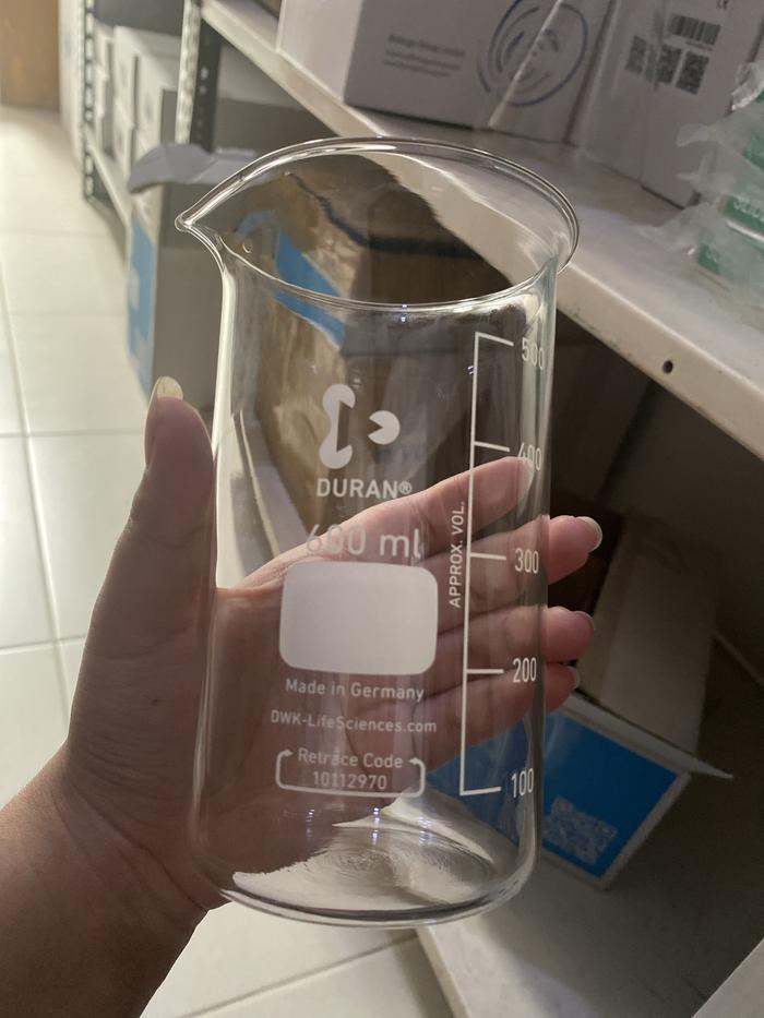 Jual Beaker Glass Tall Form 600ml Duran - Kota Bekasi - Science ...