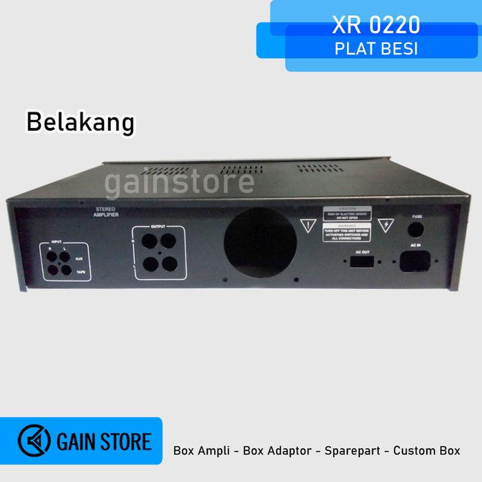 Jual Box Ampli Xr 0220 Amplifier Power Plat Besi - Non Usb Di Seller Owl Store - Cengkareng ...