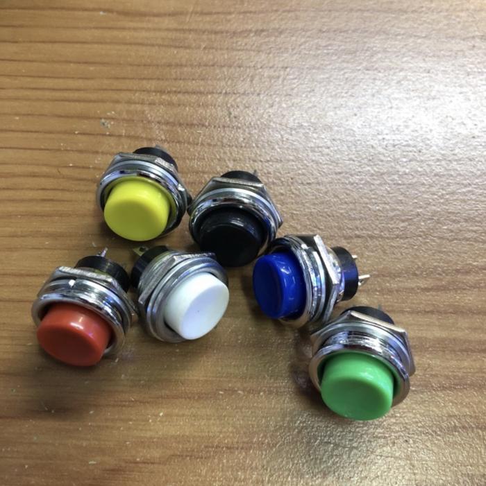 Jual Tombol Push Button DS 212 (Push On) Besi Push On Besar Besi ...