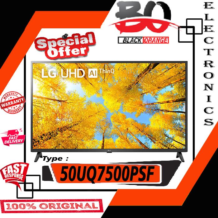 Jual LG TV 50UQ7500PSF 50 INCH SMART TV 4K UHD 50UQ750 50UQ75 50UQ7500 ...