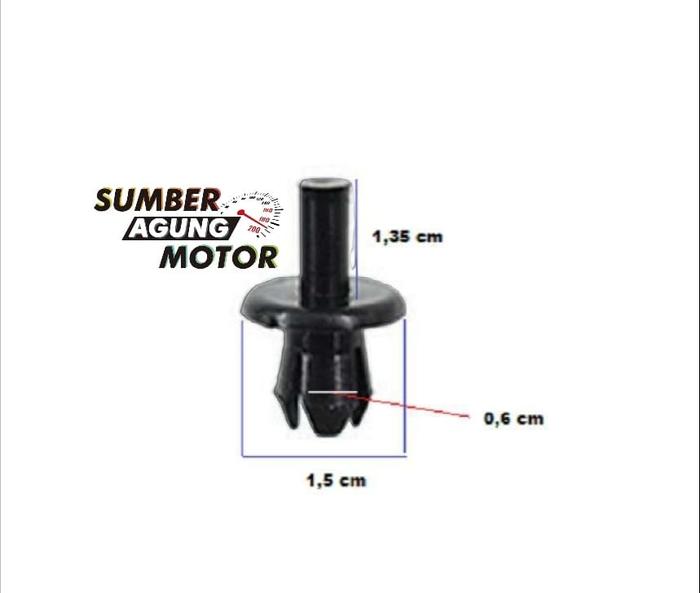 Jual KLIP CLIP DEK DEG COVER BODY MOTOR UNTUK SEMUA JENIS MOTOR PERBIJI ...