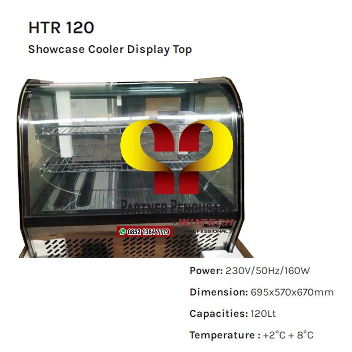 Jual MASTERCOOL HTR 120 Cake Showcase Chiller Display Cooler Pemajang ...