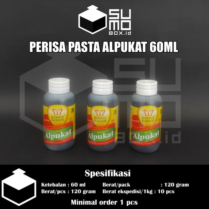 Jual Pasta Perisa Essence Cair Makanan 60ml ALL VARIAN Koepoe / Kupu ...