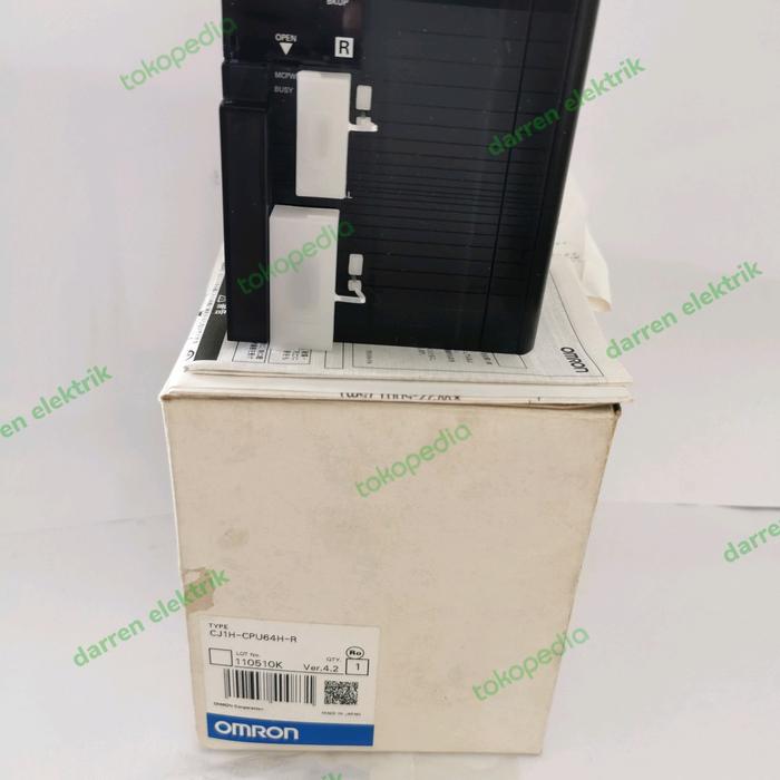 Jual plc cpu unit omron CJ1H-CPU64H-R - Jakarta Barat - darren elektrik ...