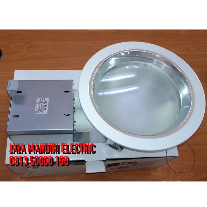 Jual KAP DOWNLIGHT KACA 6 INCH PLC 2 LAMPU / KAP LAMPU TUSUK PLC 2x18w - Jakarta Pusat - Jaya ...