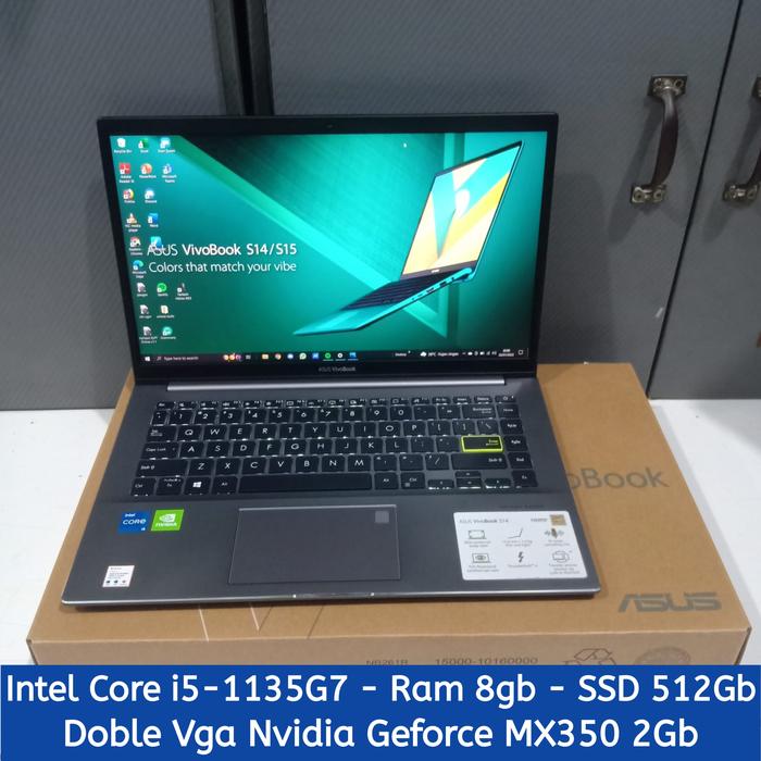 Jual Laptop Asus S433E, Intel Core i5, Gen 11th, Doble Vga Nvidia Geforce - Jakarta Barat - V ...