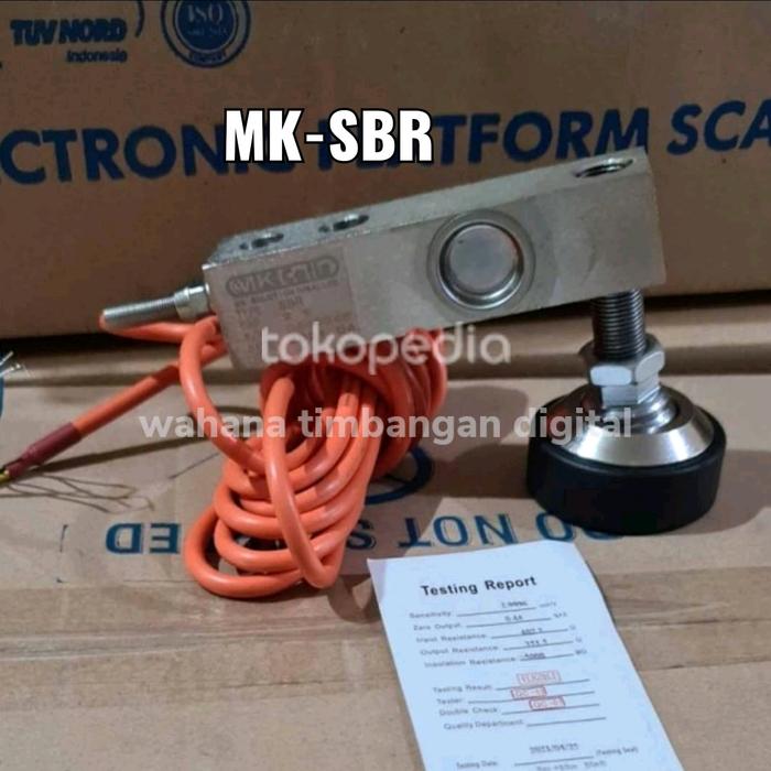 Jual loadcell timbangan MK-SBR cap 1ton / loadcell shear beam MK-SBR ...