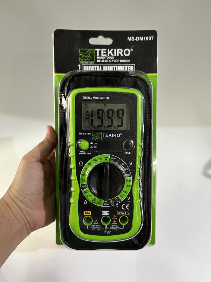 Jual DIGITAL MULTIMETER TEKIRO DM1907/MULTITESTER TEKIRO/AVOMETER ...