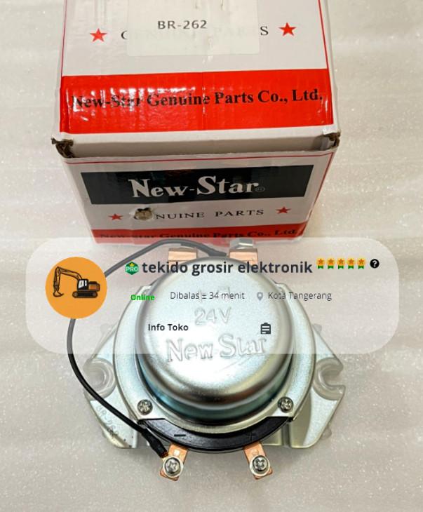 Jual RELAY BATRE 24V 24 VOLT 08088-10000 08088-20000 BR-262 NEW STAR ...
