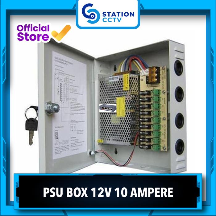 Promo PSU Box 10A 12V / Switching Power Supply Box 10 Ampere - Jakarta ...