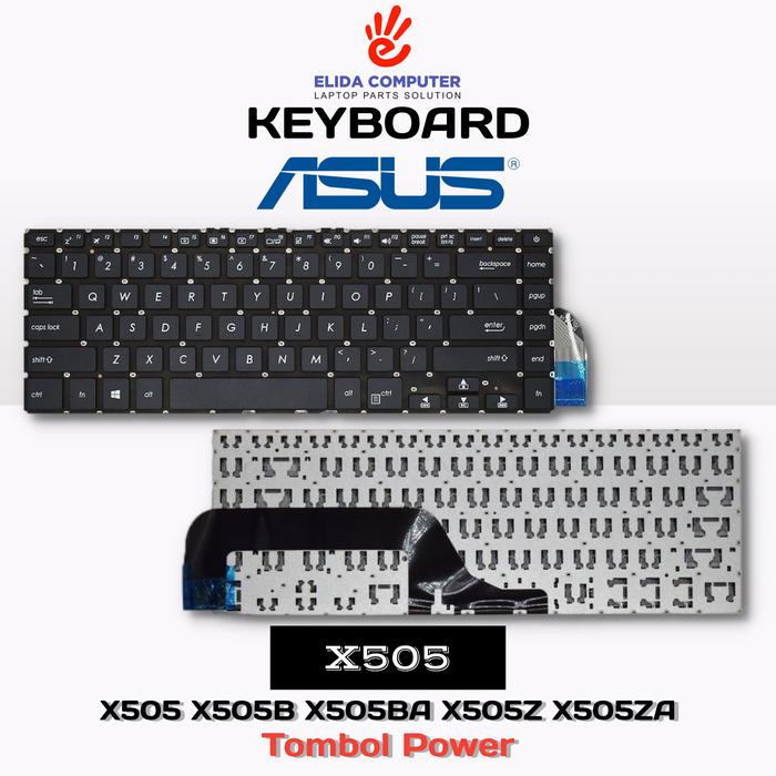 Jual Keyboard Asus Vivobook 15 X505 X505Z X505B X505BA X505BP X505Z ...