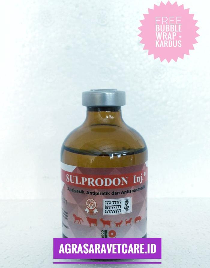 Jual SULPRODON INJ. 50 ML - MIRIP SEPERTI SULPIDON SANBE MIRIP ANALDON ...