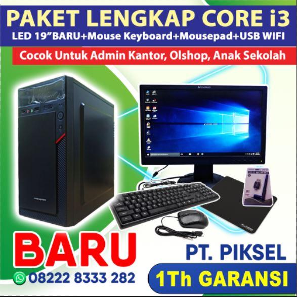 Jual Komputer CPU/PC Core i3 Paket Lengkap, cocok Untuk Kantor/Admin ...