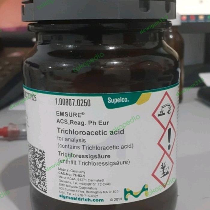 Jual TRICHLOROACETIC ACID MERCK 1.00807.0250 - Kota Depok - MULTICHEM ...