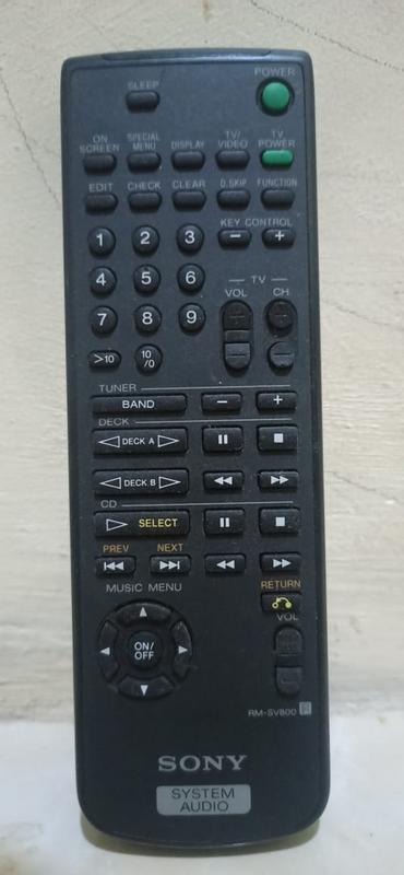 Jual Remote Control Sony RM SV800 for Tape Audio High Quality - Kab ...