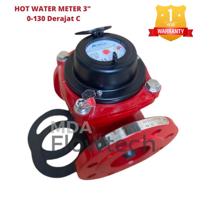 Jual METERAN AIR PANAS 3 INCH / HOT WATER METER 3 INCH DN 80mm / FLOW ...