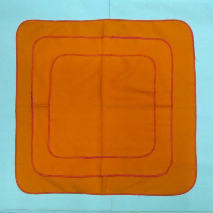 Jual Kain Lap Flanel Orange Serbaguna ukuran 50 x 50 cm - Kota ...
