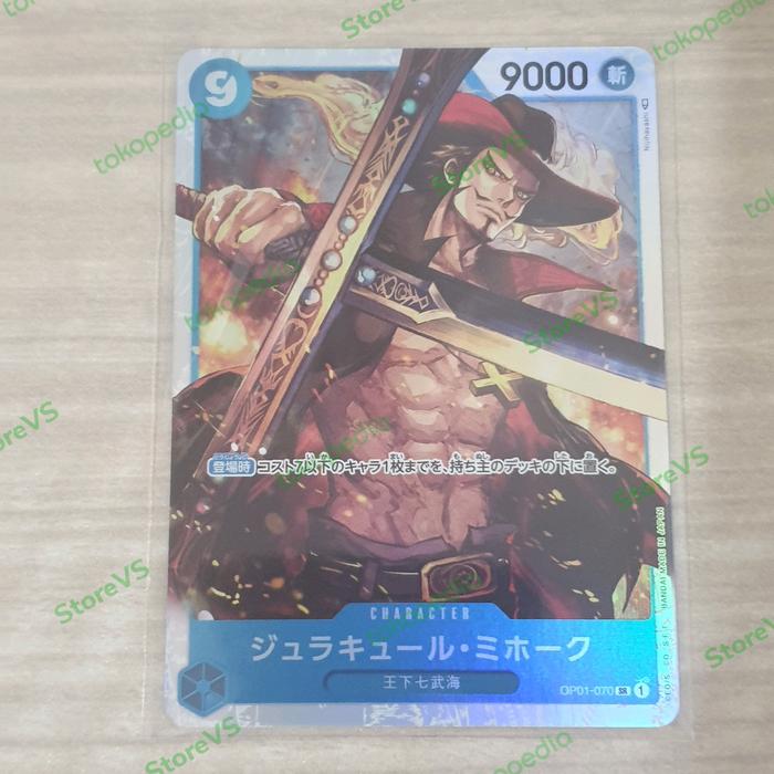 Jual Dracule Mihawk SR OP01-070 - One Piece Card Game OP-01 - Jakarta ...