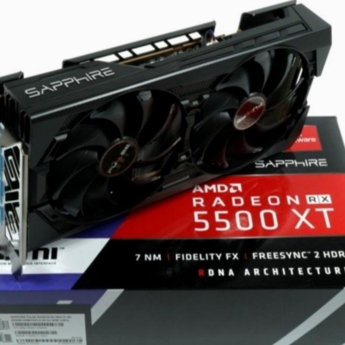 Jual RX 5500 XT VGA RX 5500XT AMD Radeon NOT 6500XT 6600XT 6500 ...
